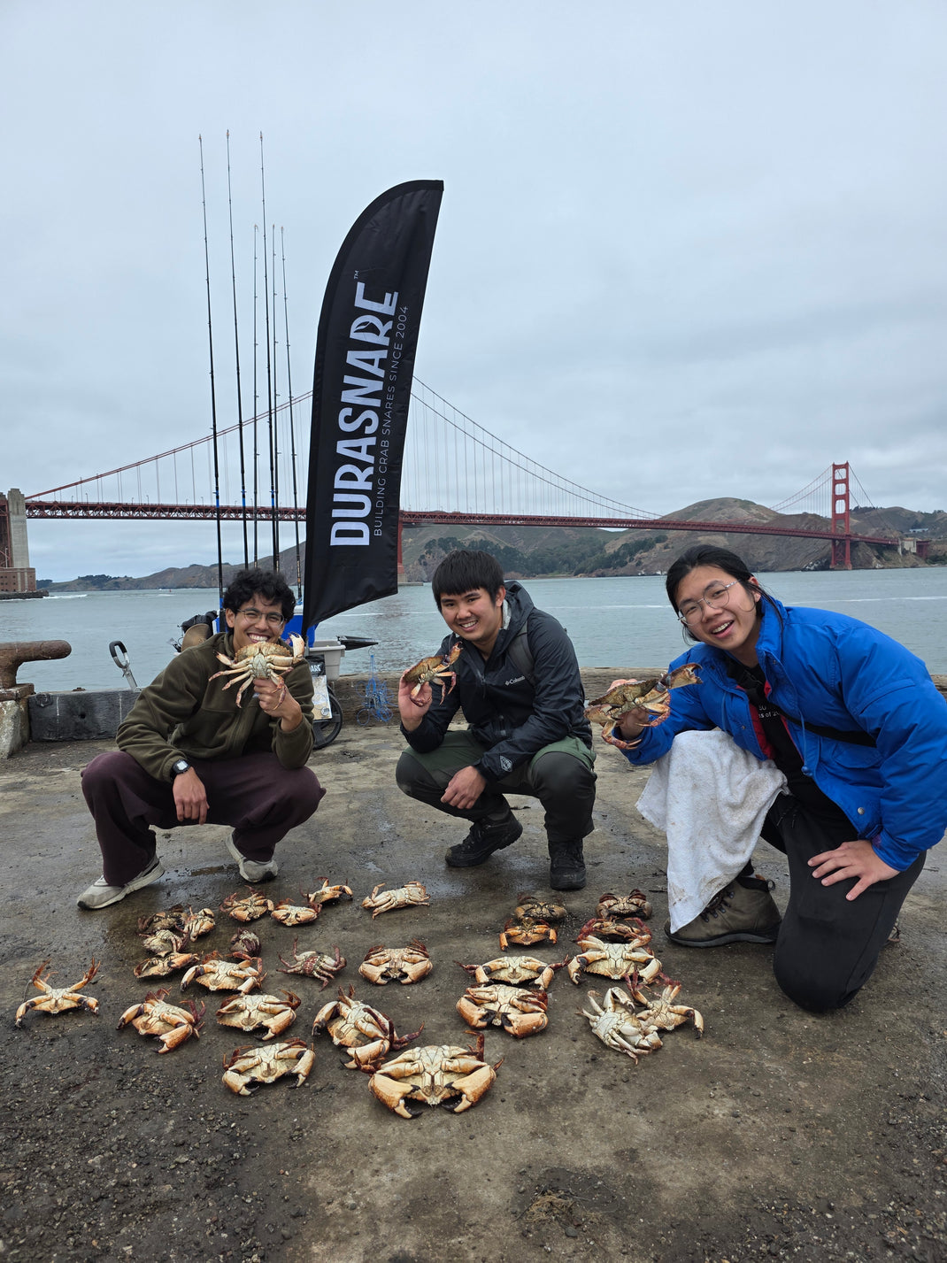 Guided Crab Snaring and Poke Pole Fishing Trips in California – DURASNARE